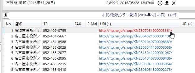 WPF データグリッドでハイパーリンククリックを処理 | Glob